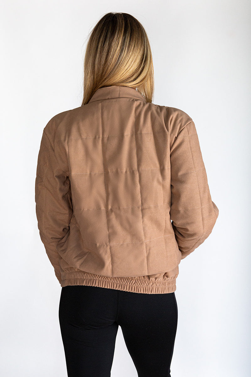 Encounter Quilted Bomber Jacket | Alex + Abby